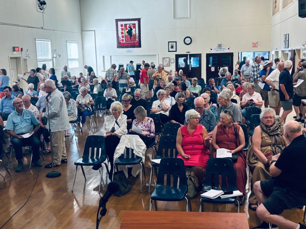 Perth Residents Pack Meeting on Caivan Subdivision June 11