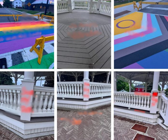 4 Charged in Smiths Falls Pride Crosswalk Vandalism